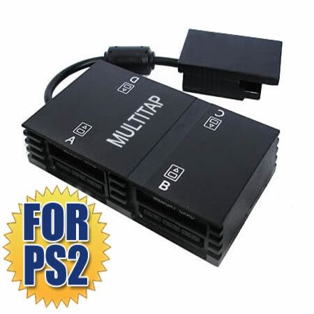 Sony Playstation 2 Four Slots Multitap Adapter - PS2
