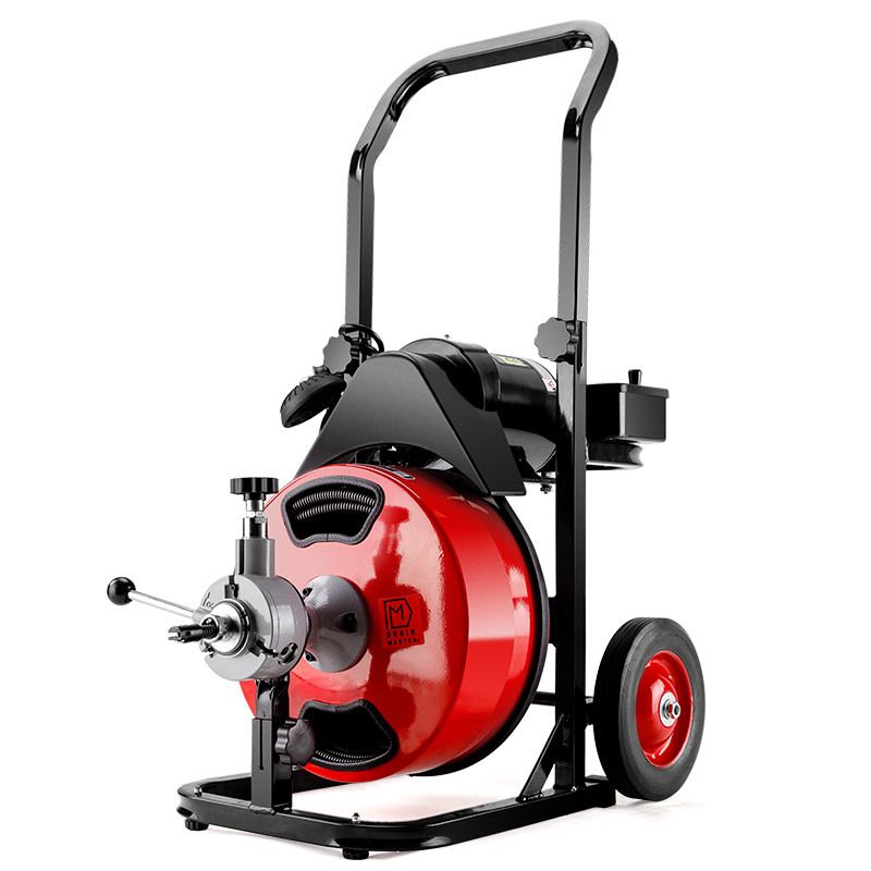 DRAIN MASTER Drain Cleaner Electric Eel Rigid Plumbing Sewerage Pipe ...