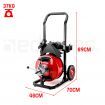 DRAIN MASTER Drain Cleaner Electric Eel Rigid Plumbing Sewerage Pipe ...