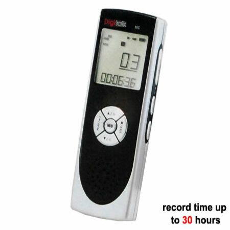 Portable Digital Voice Recorder with 64MB Built-in Memory