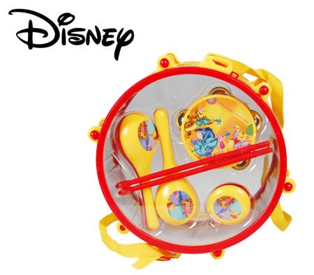 Disney Winnie The Pooh Bands Musical Instrument Kids Toy Music Set