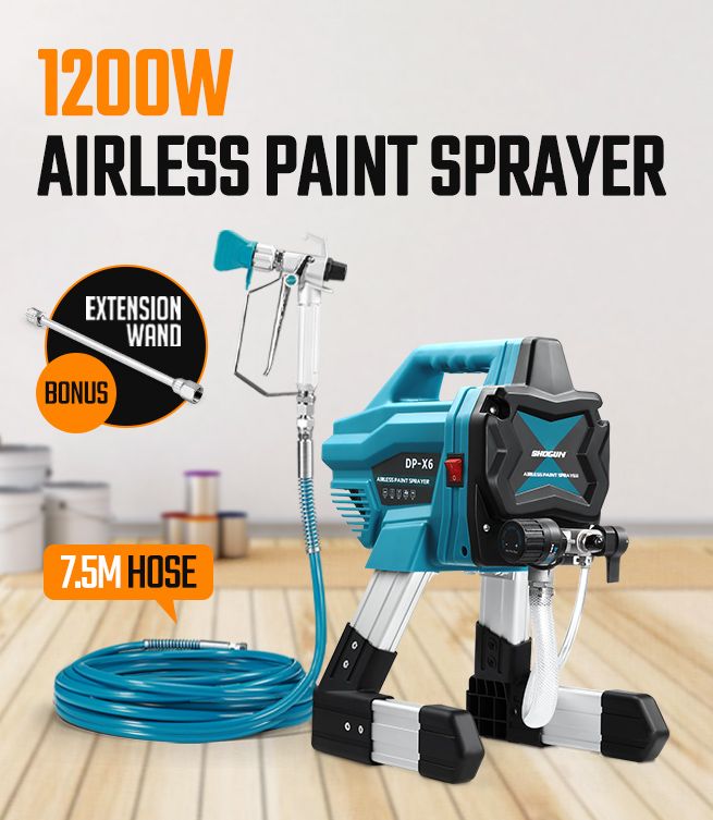 1200W Airless Paint Sprayer Gun Sprayer Spray Paint Machine | Crazy Sales