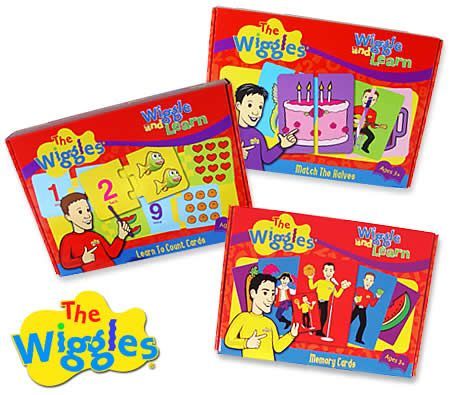 The Wiggles Wiggle And Learn Card Games Pack - Learn to Count Cards ...