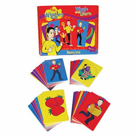 The Wiggles Wiggle And Learn Card Games Pack - Learn to Count Cards ...