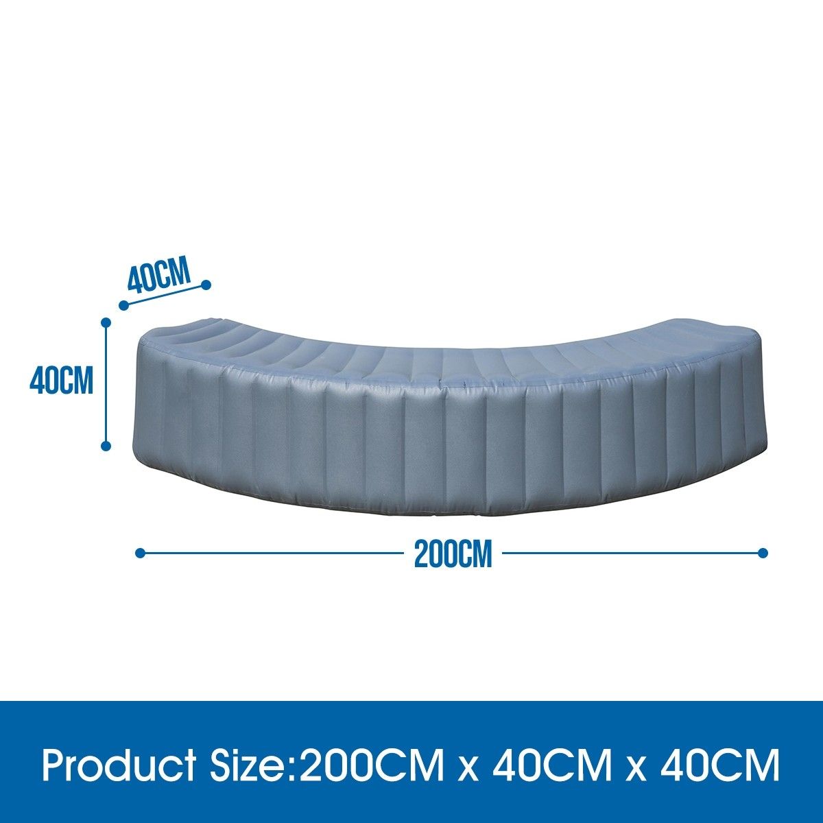 Bestway Lay-Z-Spa Inflatable Surround for Round Above Ground Swimming ...