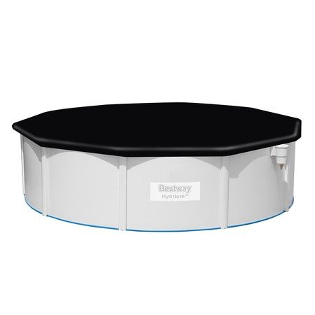 Bestway Hydrium Steel Wall Pool Round Portable Aboveground Swimming ...