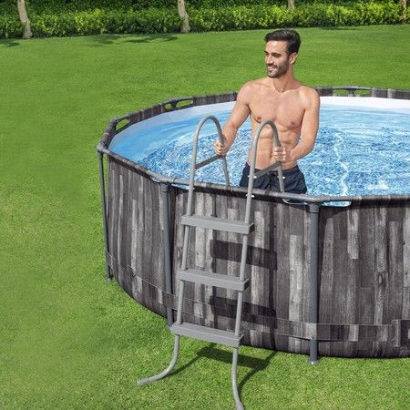 Bestway 4.27mx1.07m Steel Pro Max Above Ground Pool Kit with Filter Pump & Cover | Crazy Sales