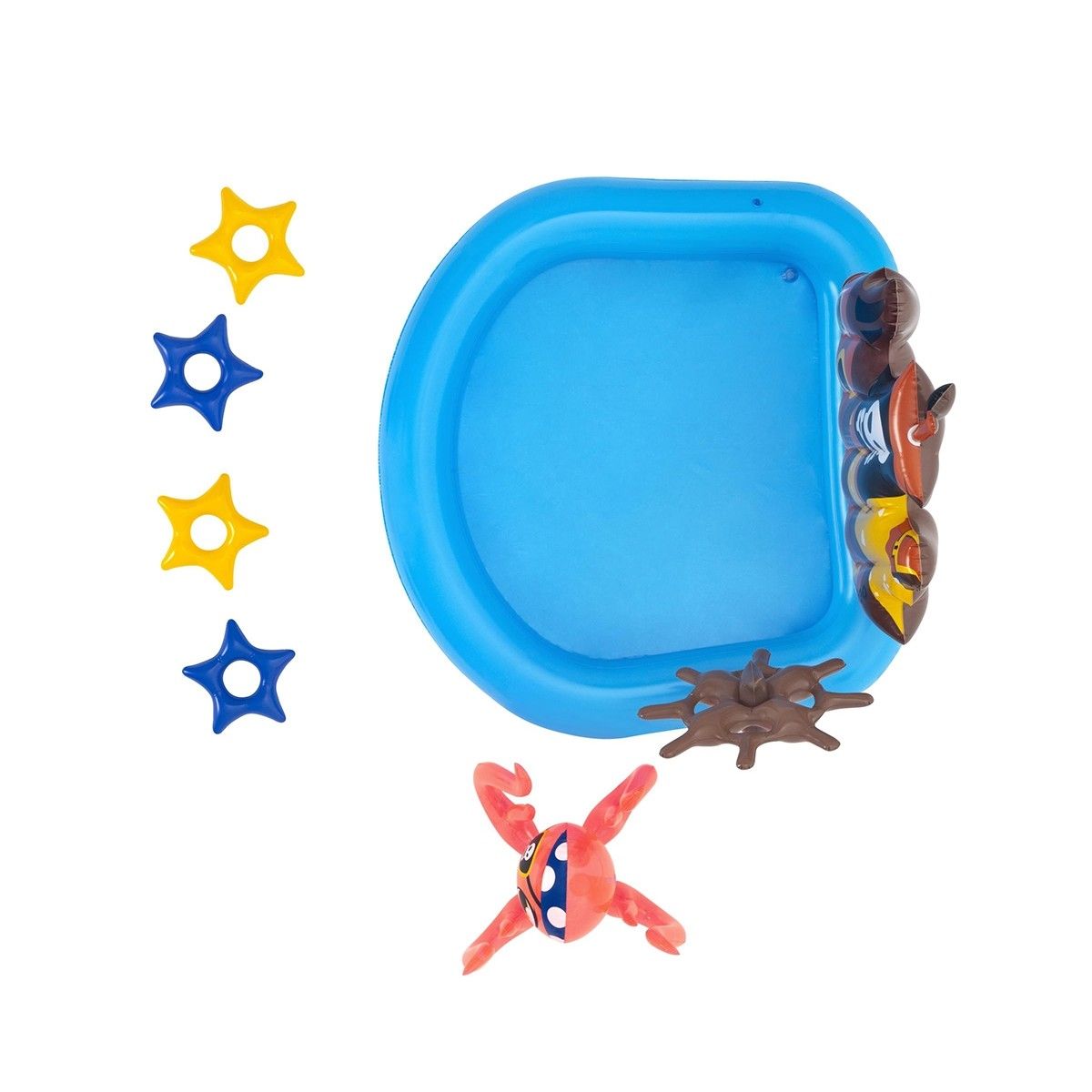 Bestway Inflatable Kiddie Pool Blow Up Tug Boat Play Pool Children Kids ...