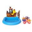 Bestway Inflatable Kiddie Pool Blow Up Tug Boat Play Pool Children Kids ...