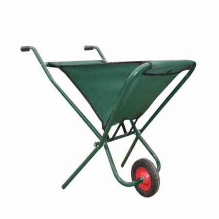 Single Wheel Folding Push Wheel Barrow