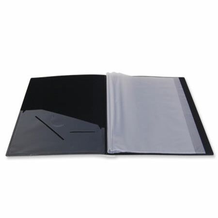 20 Page A4 Clear Pocket Display Book Plastic Thin File Folder x 3 Image ...