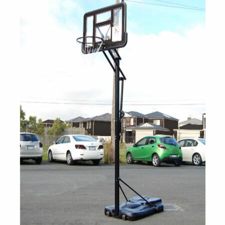 Basketball Ring - Portable Height Adjustable Slam Dunk Spring Loaded Rim