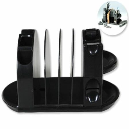 Multi-Function Stationery Document Holder with In-Built Tape Dispenser
