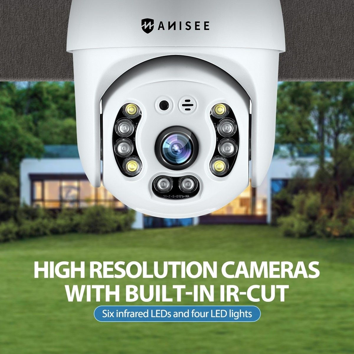 Anisee 3MP Security Camera CCTV Camera HD Wireless Home Security IP ...
