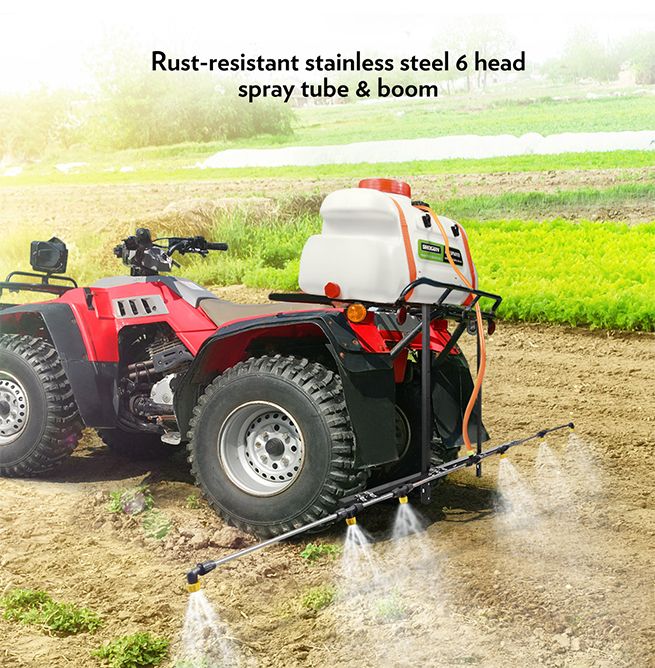 100L High-Pressure Weed Sprayer Jet & Stream Spray Garden Lawn Grass ...