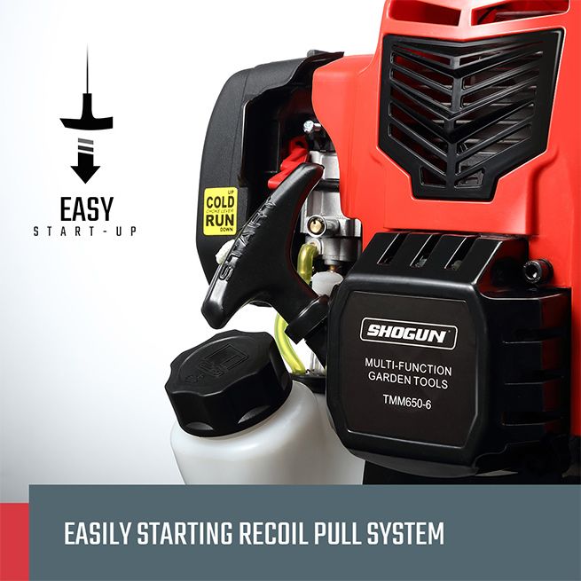 10 In 1 65CC Garden Multi Tool Hedge Trimmer Whipper Snipper Pole ...