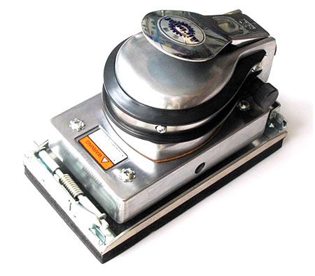 Jitterbug Air Sander for Automotive and Woodworking Applications