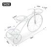 3 Tier Bicycle Shape Plant Stand Metal Flower Plant Pot Stand Display ...
