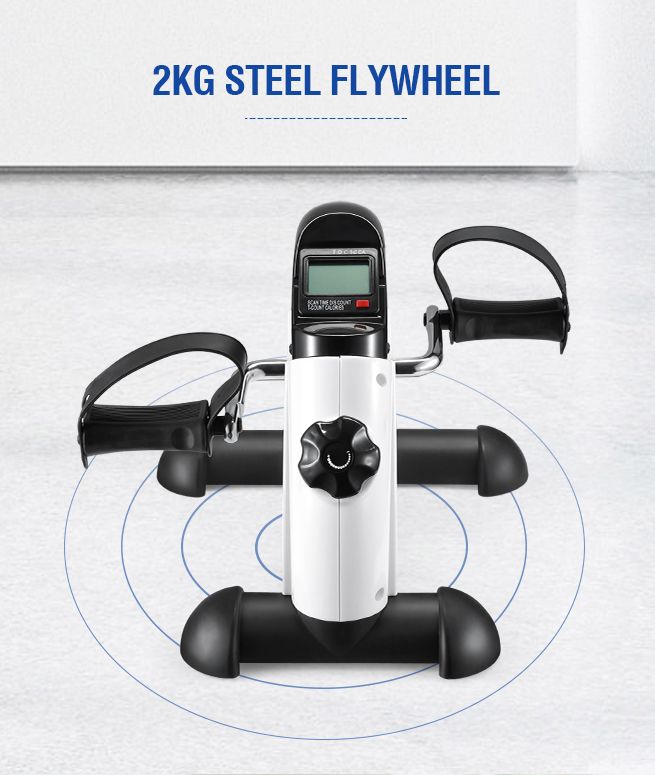 Mini Exercise Bike Portable Pedal Exerciser Adjustable Exercise Bike ...