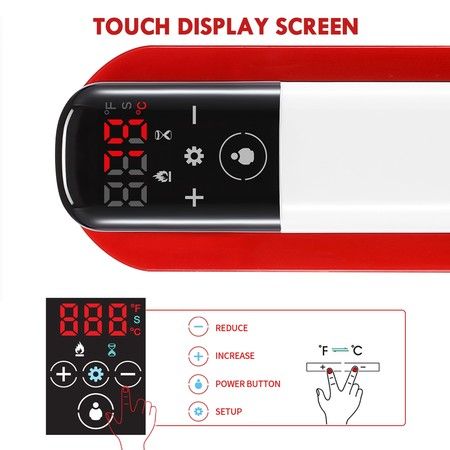 5-in-1 Digital Heat Press Machine 30x25cm Portable Vibration Heat ...