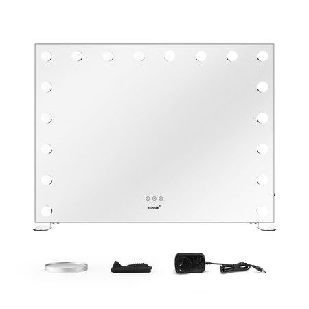 Maxkon 18 LED Makeup Mirror Hollywood Vanity Mirror Light Up Mirror ...