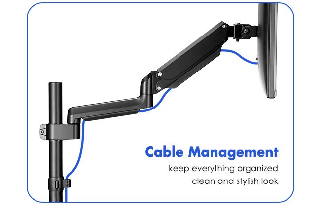 Single Screen Monitor Stand Computer Monitor Desk Mount Monitor Bracket ...