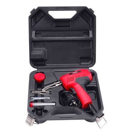 TOPEX Heavy Duty Universal Soldering Gun Iron Kit w/ 6 Second Heat Up ...