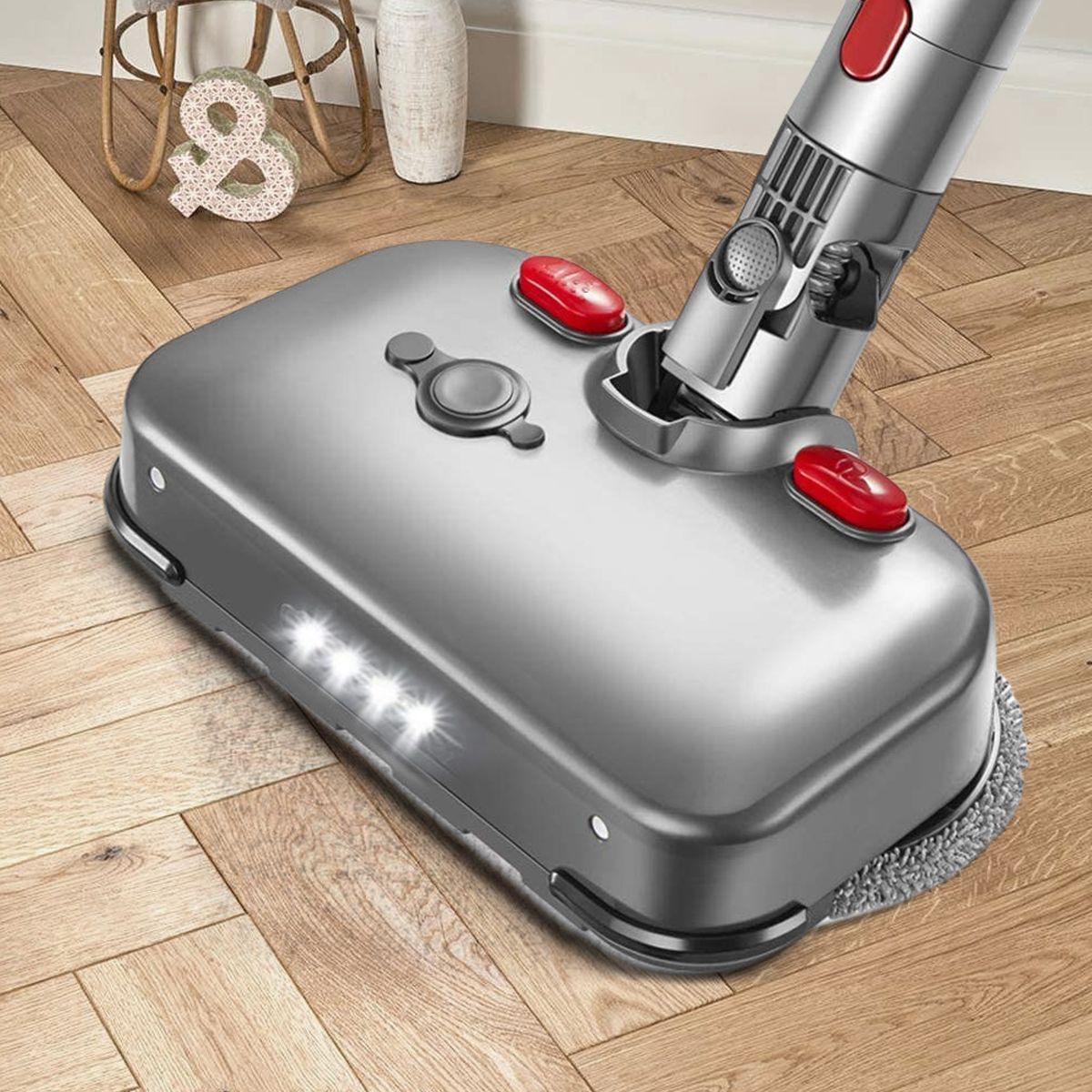 Wet Dry Suction Mop Head and Floor Brush Fit for DysonV7V8V10V11 Vacuum ...