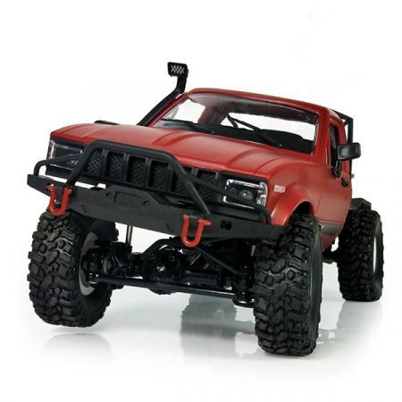 WPL C14 1:16 2.4G 2CH 4WD Mini Off-road RC Semi-truck with Metal Chassis / TPR Tires / 15km/h ...