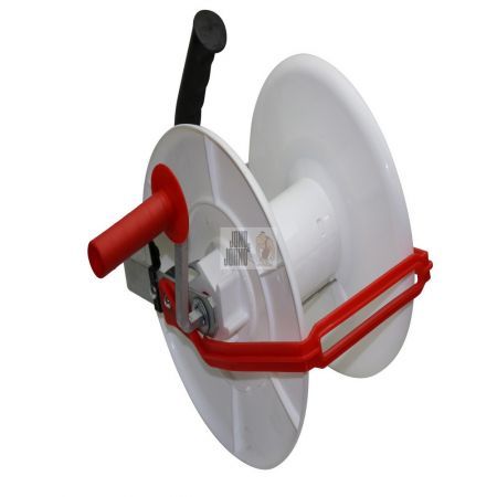 Wind Up Geared Electric Fence Reel for Poly Wire / Tape - Strip Grazing