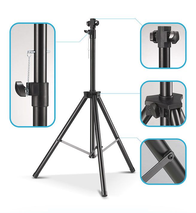Heavy Duty Adjustable Tripod Stand for Maxkon Outdoor Infrared Heaters ...