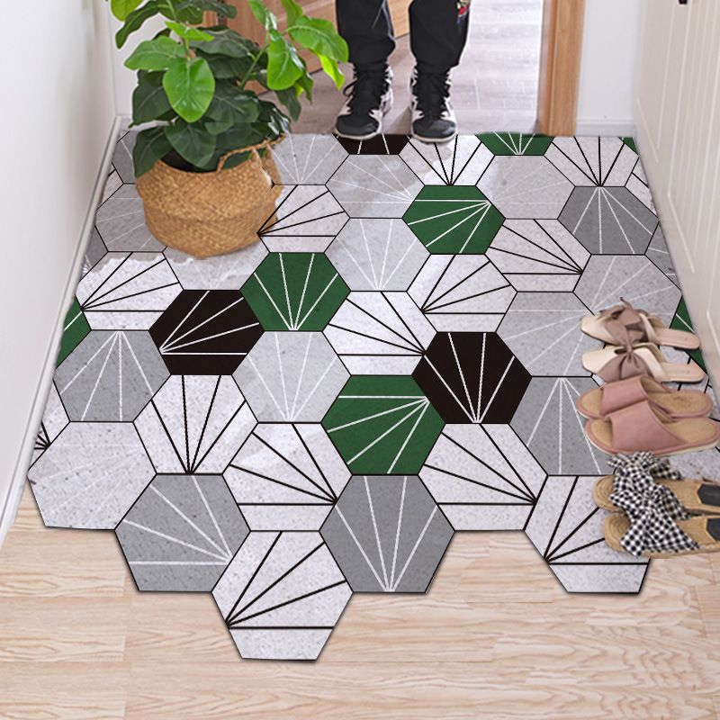 Anti-Slip PVC Silk Loop Indoor Outdoor Doormats Funny Door Mat DIY cut ...