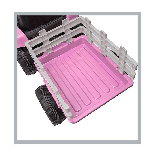 Kids Farm Tractor Electric Ride On Toys 2.4G R/C Remote Control Cars w ...