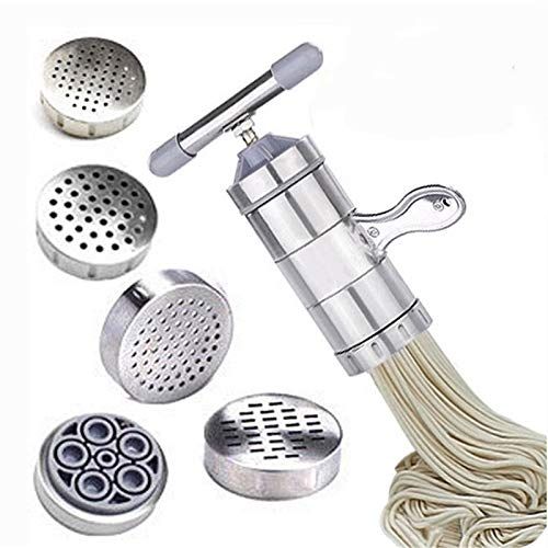 1PC Pasta Makers - Manual Stainless Steel Noodle Maker Press Pasta ...