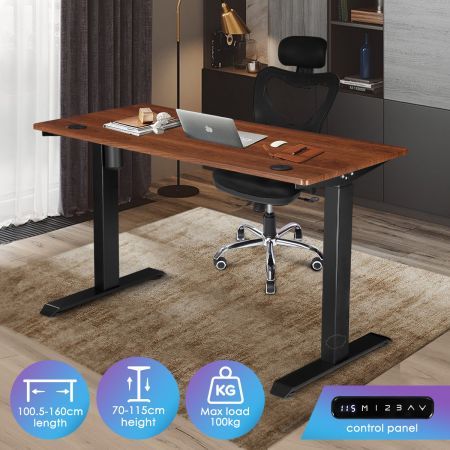 Motorised Standing Desk Electric Sit Stand Up Desk Adjustable Height ...