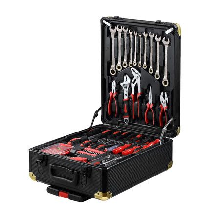 1375 Piece Tool Box Tool Kit Trolley Case Storage Toolbox Tool Set ...