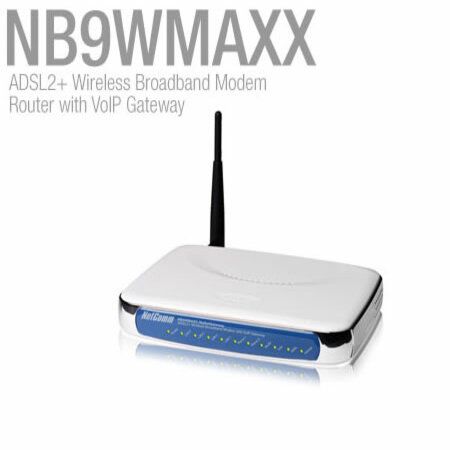 NetComm NB9WMaxx ADSL2+ Wireless Broadband Modem Router with VoIP Gateway
