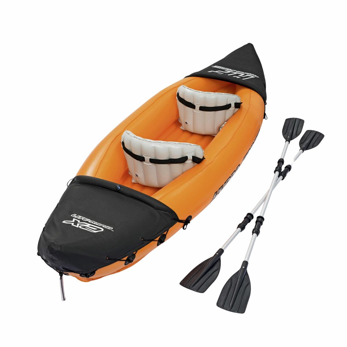 Bestway Lightweight Tandem Kayak Inflatable Two-person Canoe 3.21m x ...