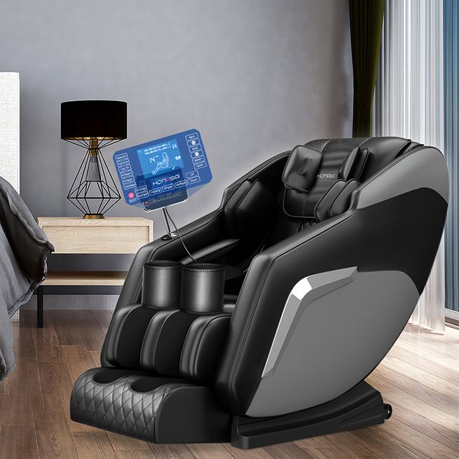 Homasa black full body massage chair zero gravity recliner store