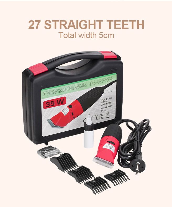 35W Electric Pet Hair Clipper Cutter Trimmer Shaver Grooming Kit for ...