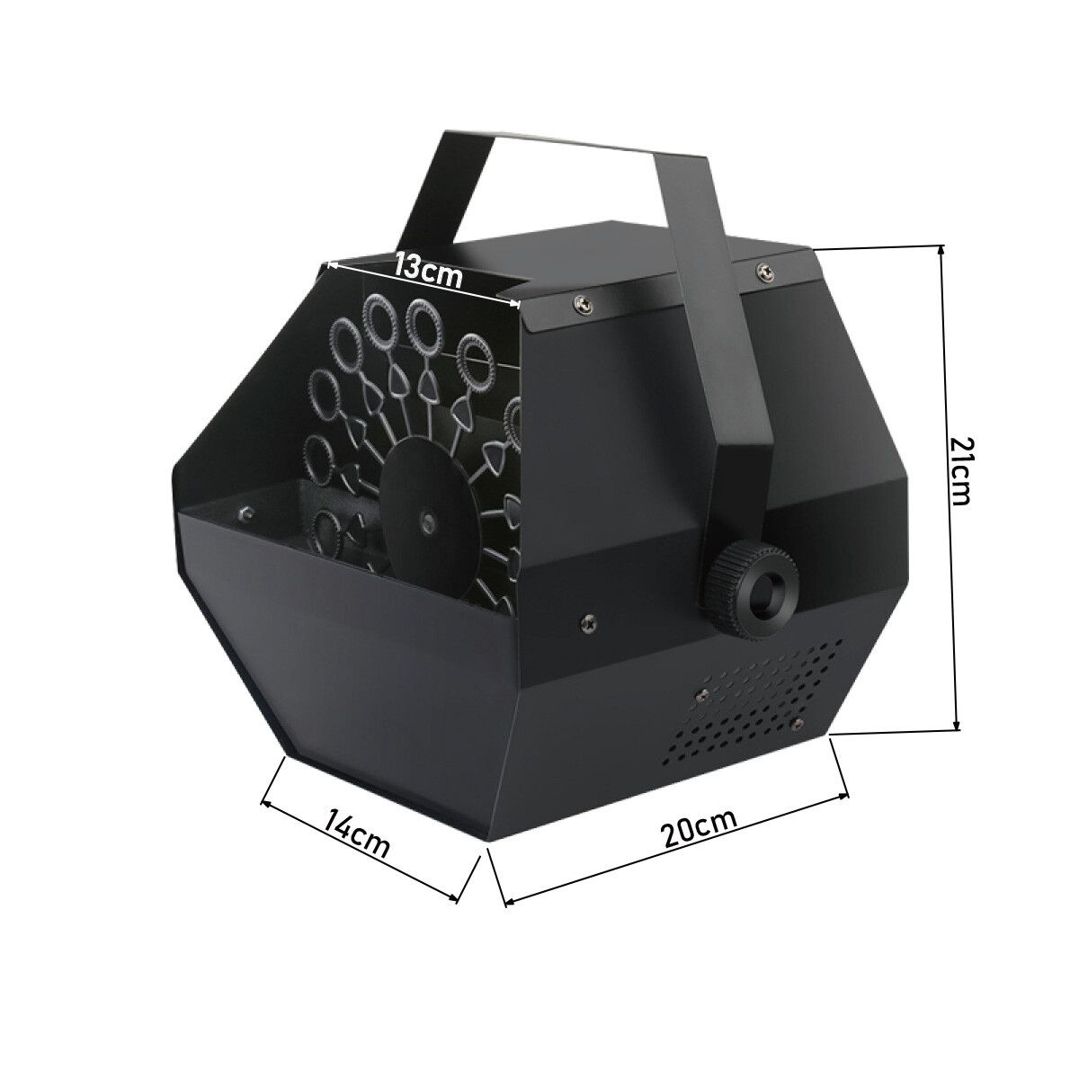 Portable Bubble Machine Electric Auto Bubbling Maker Party Supplies ...