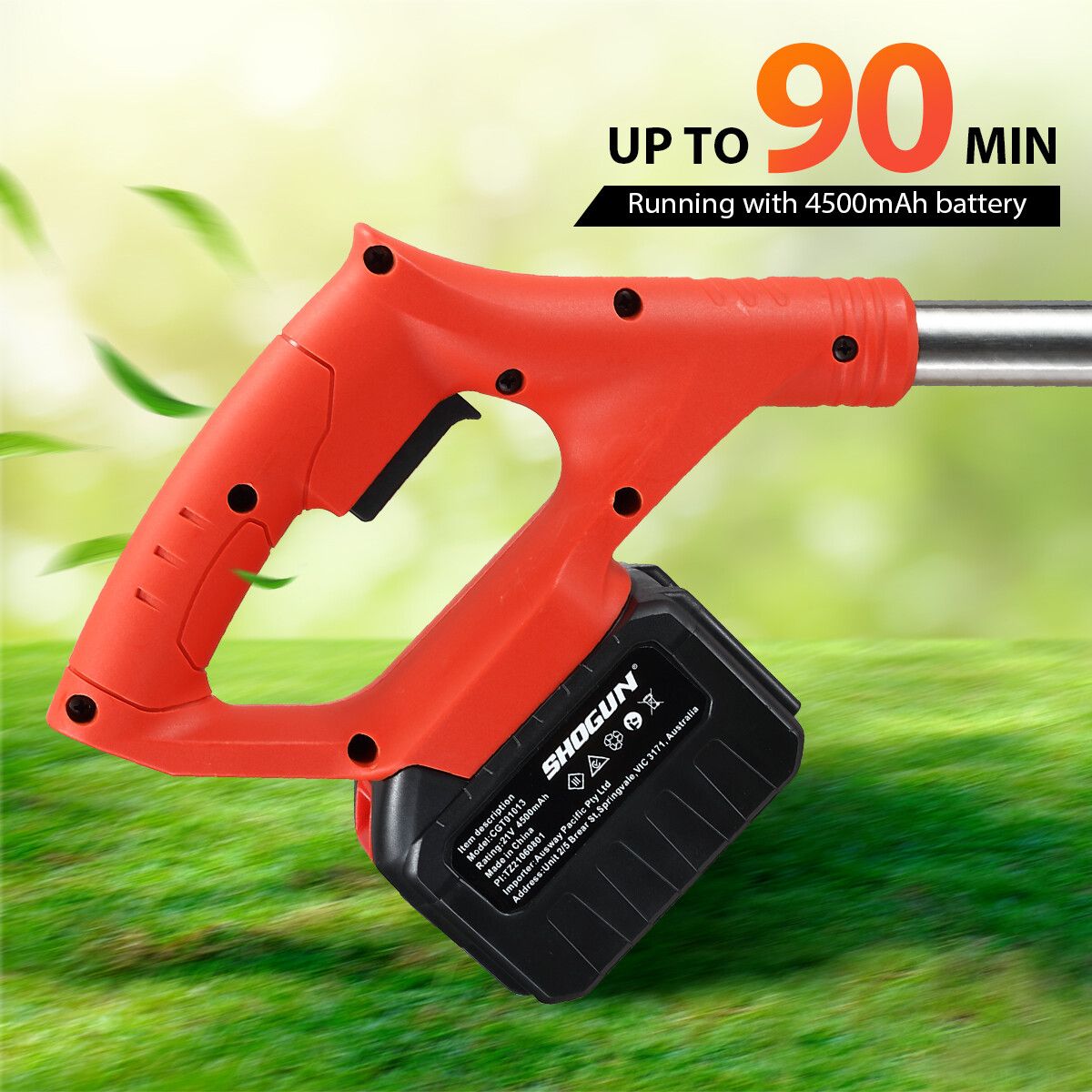 Whipper Snipper Cordless Grass Trimmer Electric Strimmer Garden Tool ...