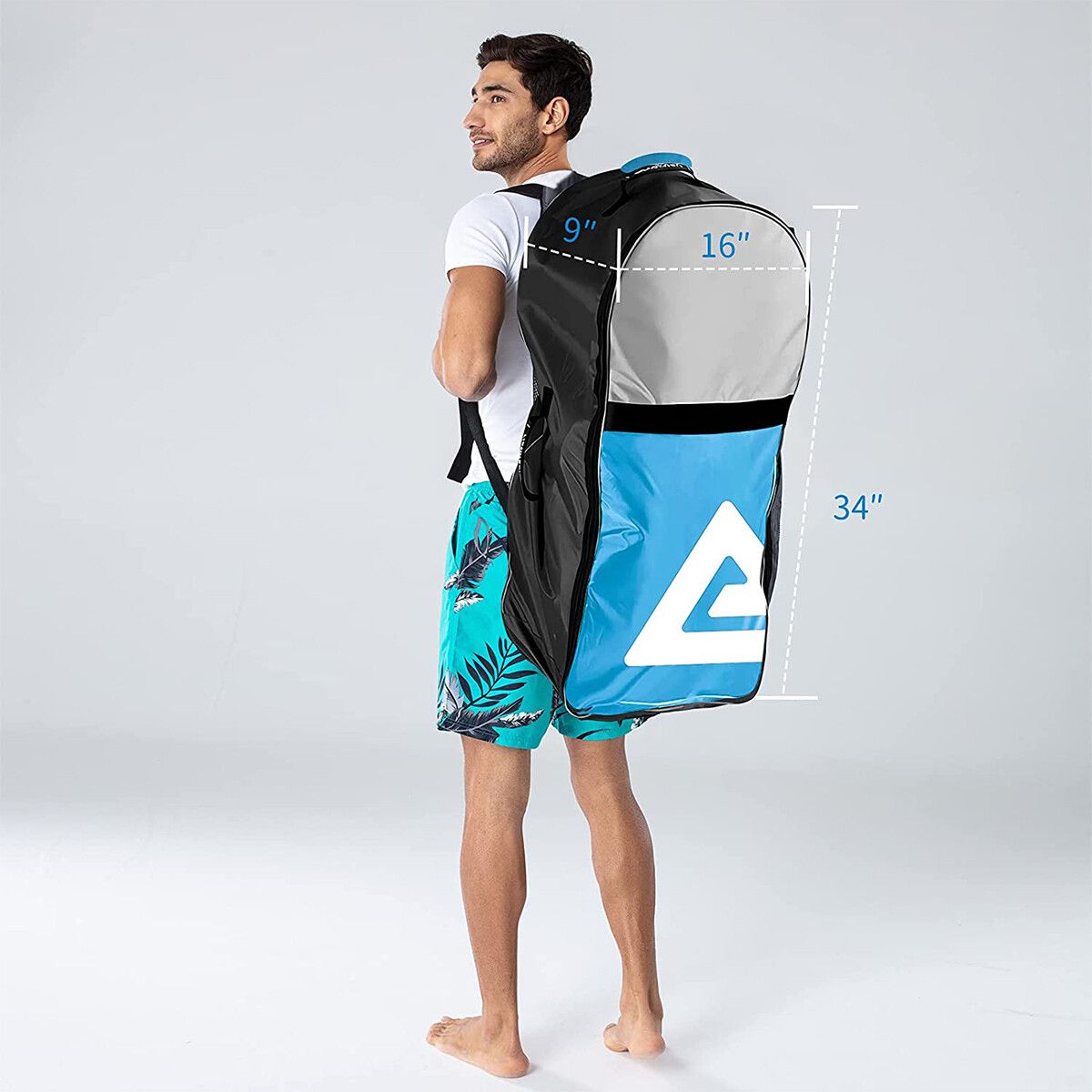 Stand Up Paddle Board Inflatable SUP Surfboard with Paddle Backpack ...