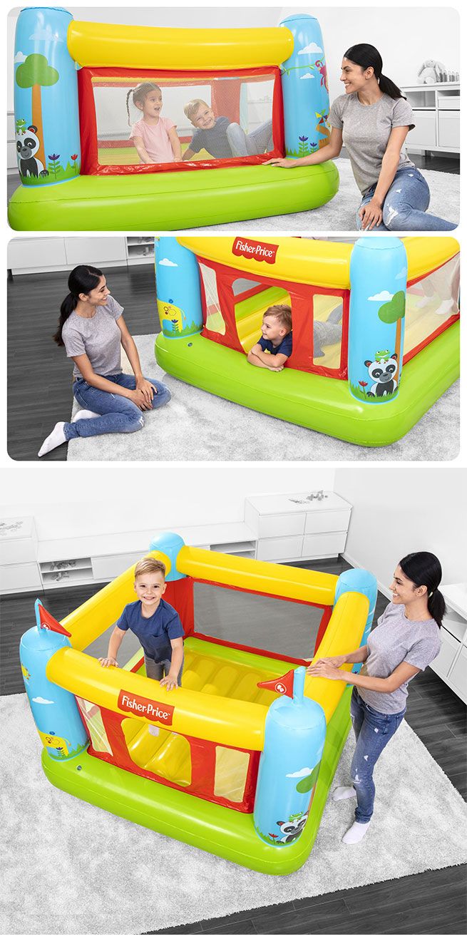 Bestway Inflatable Trampoline Bouncer Bouncy Castle Home Jumping Park ...