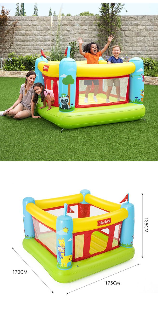 Bestway Inflatable Trampoline Bouncer Bouncy Castle Home Jumping Park ...