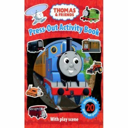 Thomas & Friends : Press-Out Activity Book - By The Tank Engine Thomas