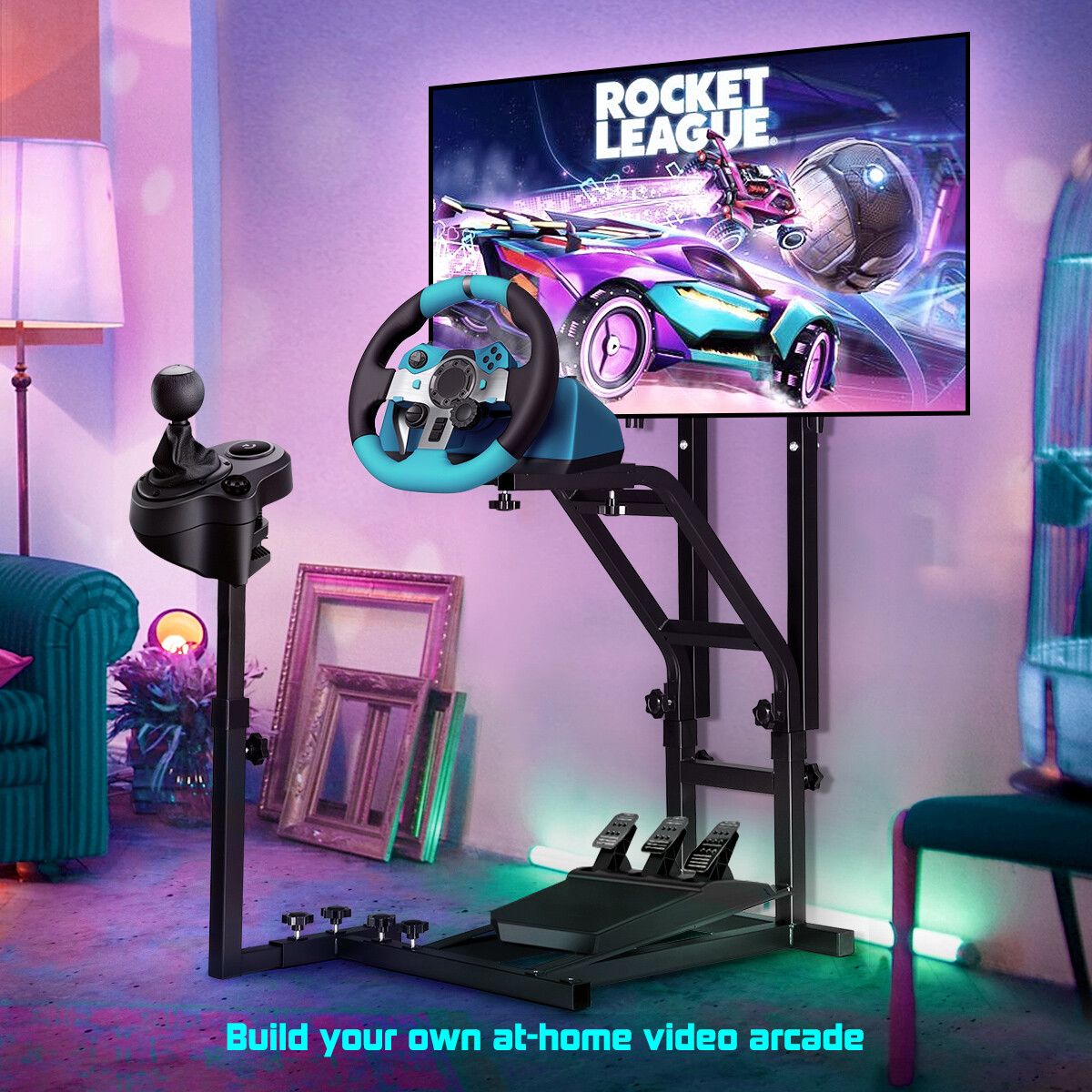 Sim Racing Wheel Stand Simulator holder Gaming Accessories Monitor ...