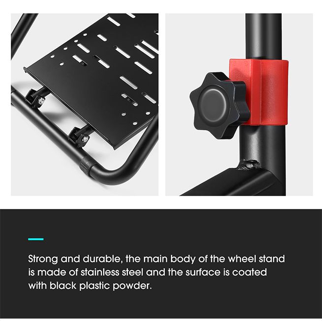 Sim Racing Wheel Stand Foldable Simulator Bracket Gaming Accessories ...