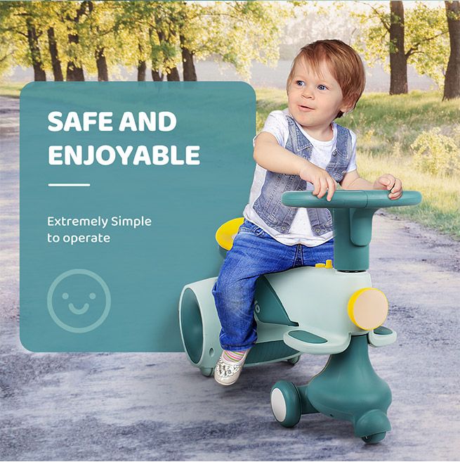 Kids Toddler Drift Twisting Wiggle Car Ride on Toy with Unique Design ...