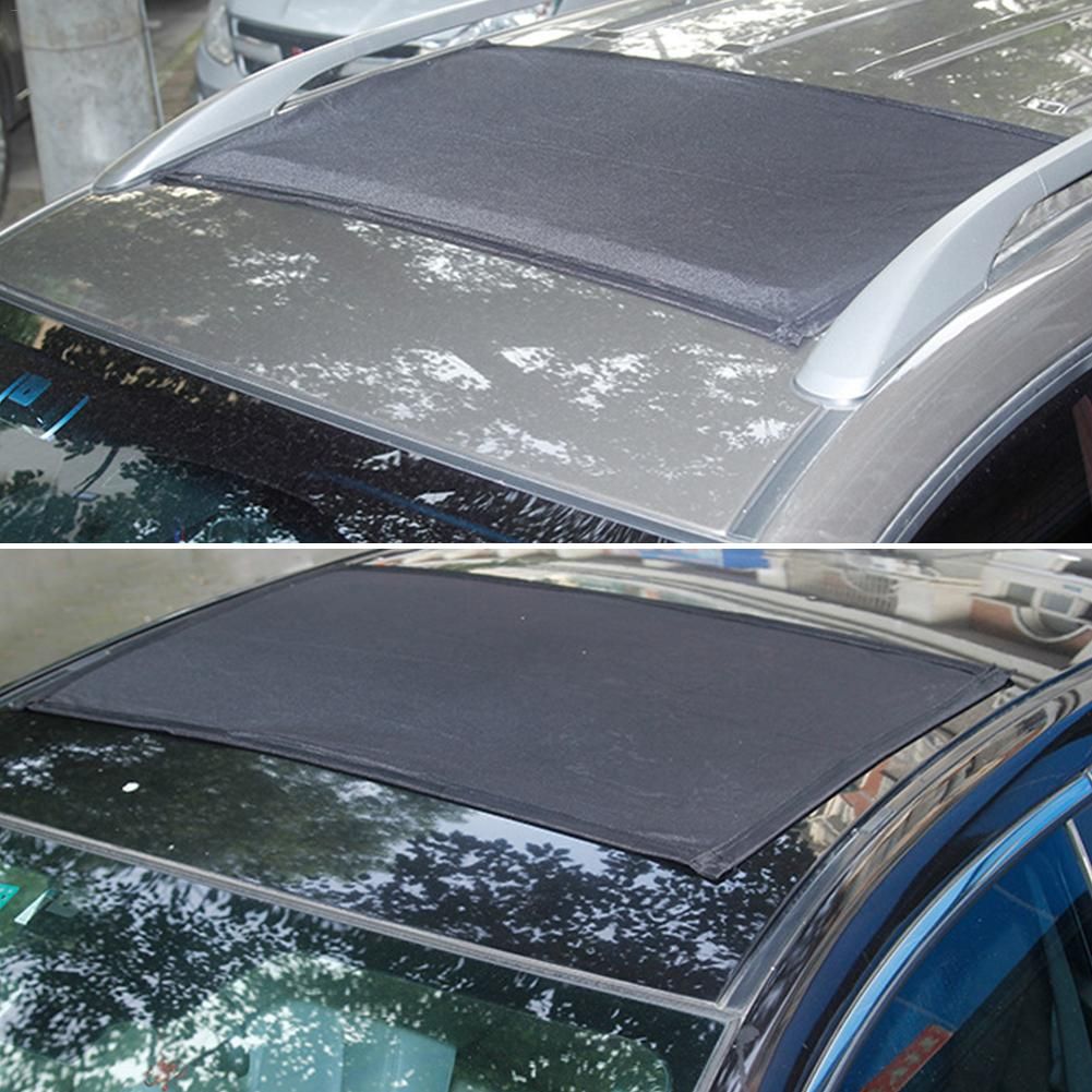 Magnetic Car Sunroof Sun Shade Mesh Moonroof SUV Tent Roof Cover ...